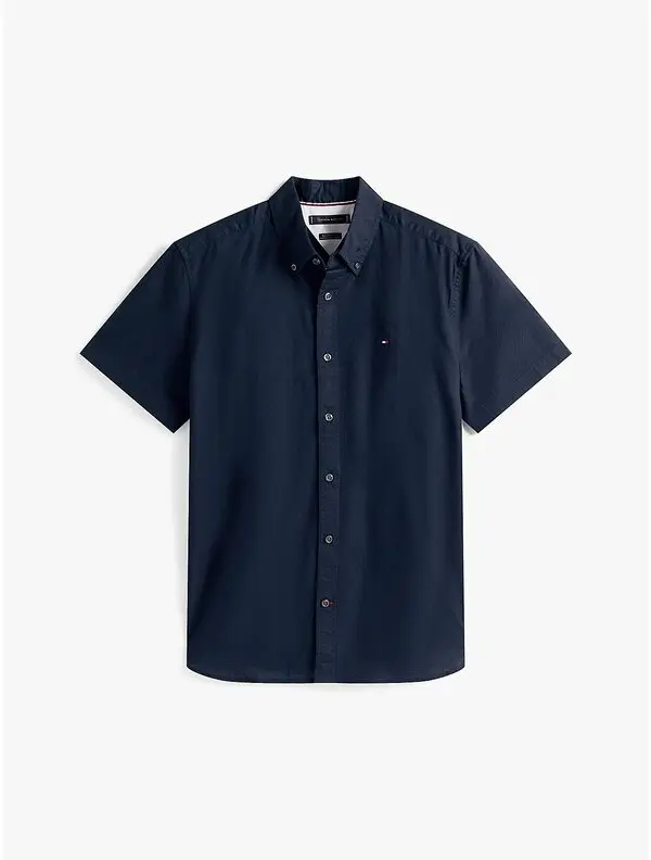 Tommy Hilfiger Regular Fit Short-sleeve Oxford Shirt