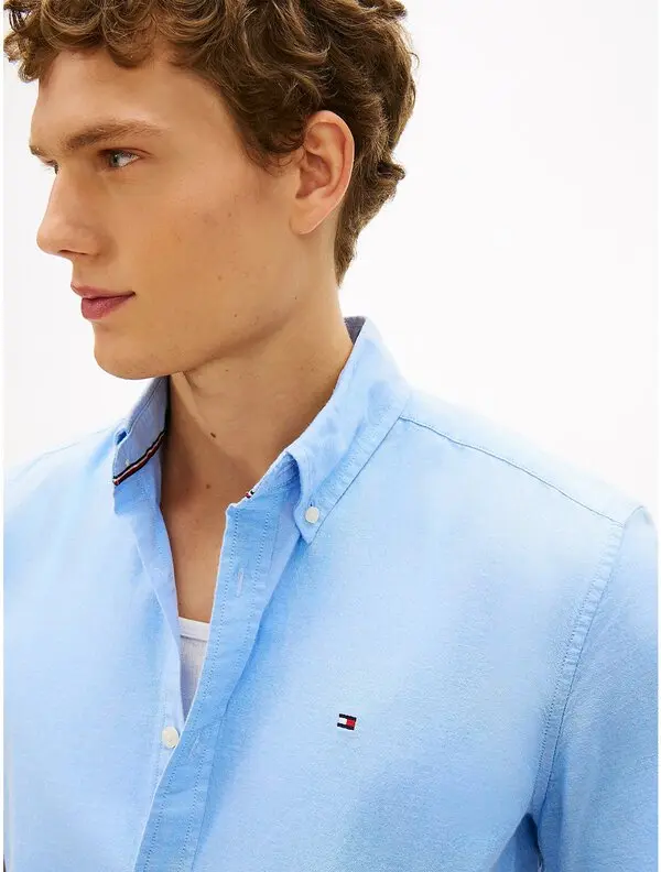Tommy Hilfiger Regular Fit Short-sleeve Oxford Shirt
