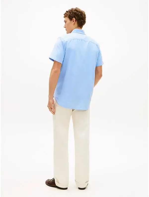 Tommy Hilfiger Regular Fit Short-sleeve Oxford Shirt