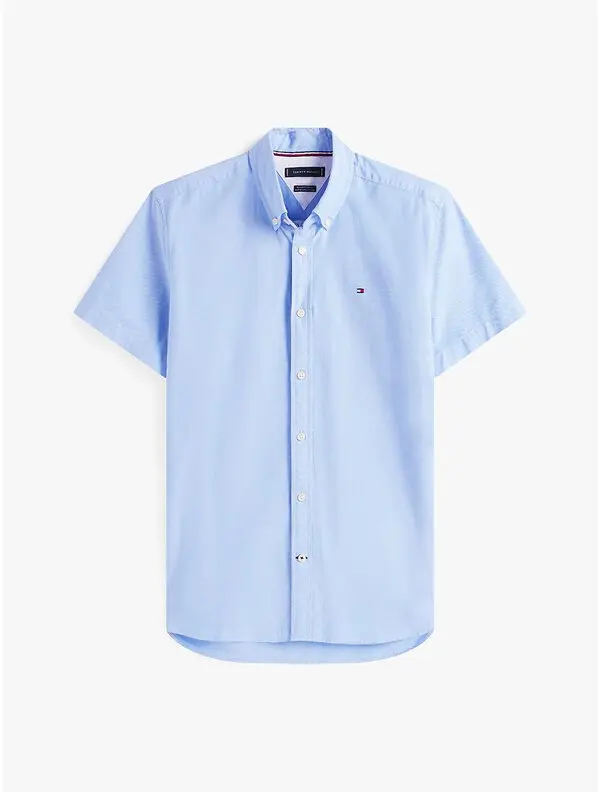 Tommy Hilfiger Regular Fit Short-sleeve Oxford Shirt