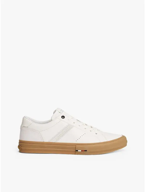 Tommy Hilfiger Leather Low-top Lace-up Sneakers