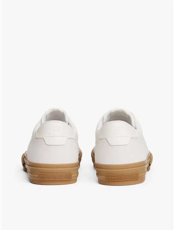 Tommy Hilfiger Leather Low-top Lace-up Sneakers