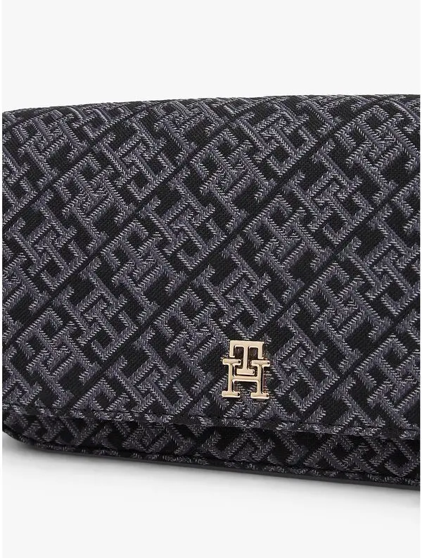 Tommy Hilfiger Jacquard Monogram Convertible Bag