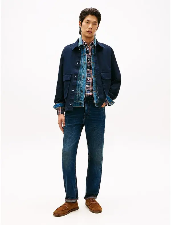 Tommy Hilfiger Lightweight Cotton Twill Utility Jacket