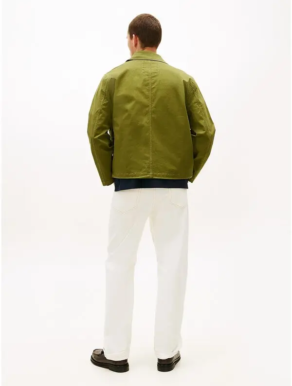 Tommy Hilfiger Lightweight Utility Jacket - Ghost Fern