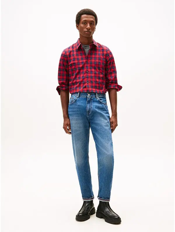 Tommy Hilfiger Slim Fit Plaid All-day Shirt