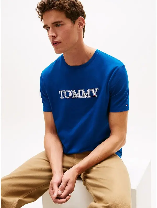 Tommy Hilfiger Tommy Graphic Logo T-shirt - Deep Indigo