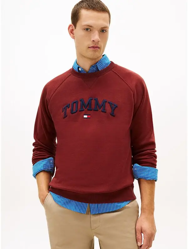 Tommy Hilfiger Varsity Logo Fleece Sweatshirt