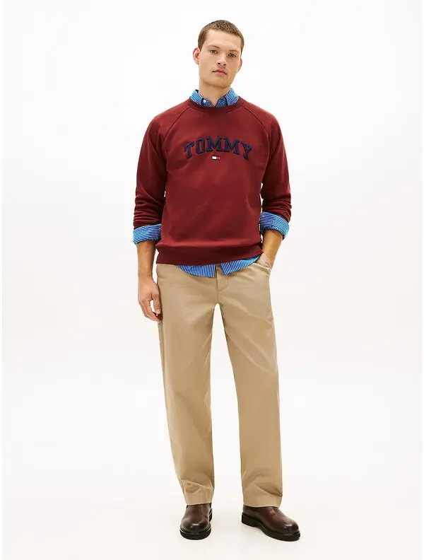 Tommy Hilfiger Varsity Logo Fleece Sweatshirt