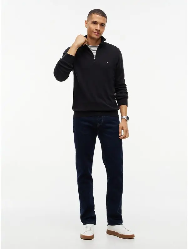 Tommy Hilfiger Quarter-zip Cotton Sweater