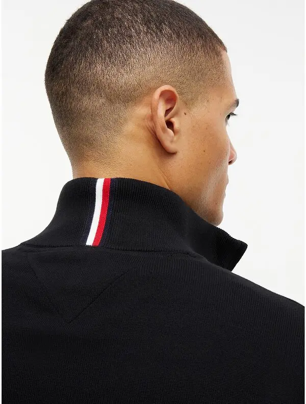 Tommy Hilfiger Quarter-zip Cotton Sweater