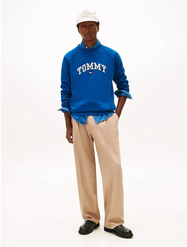 Tommy Hilfiger Varsity Logo Fleece Sweatshirt