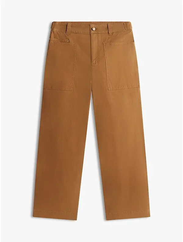 Tommy Hilfiger Stretch Wide Leg Utility Pants