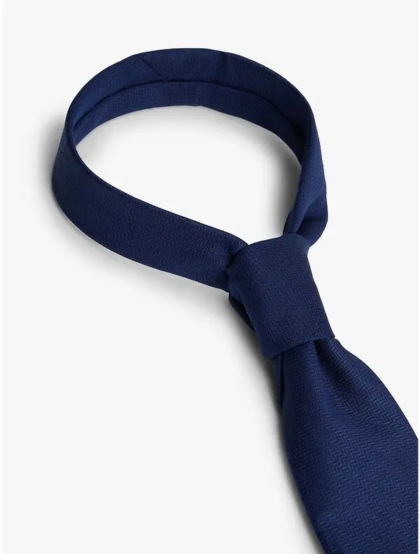 Tommy Hilfiger Herringbone Weave Neck Tie