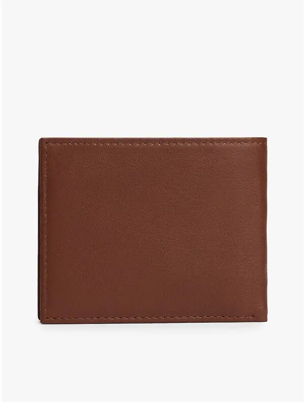 Tommy Hilfiger Pebbled Leather Bifold Wallet