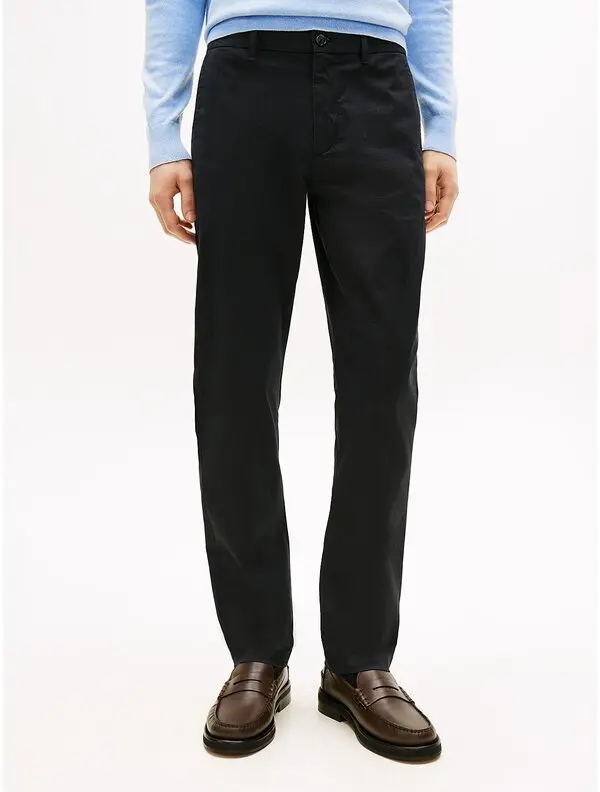 Tommy Hilfiger Straight Fit Stretch Chino - Navy