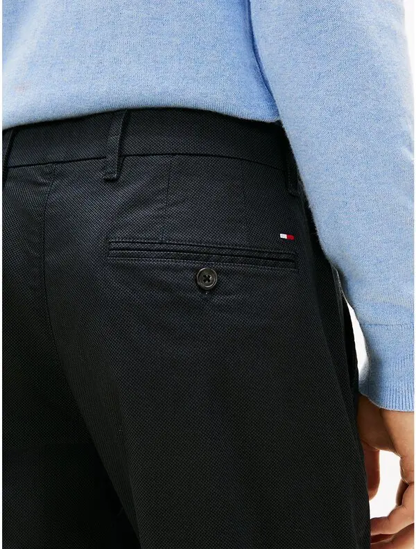 Tommy Hilfiger Straight Fit Stretch Chino - Navy