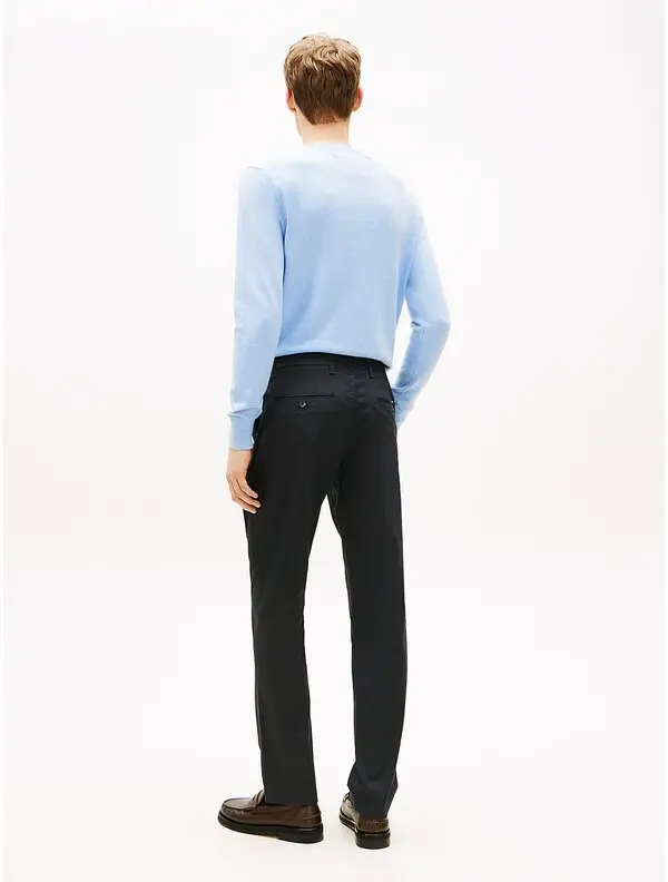 Tommy Hilfiger Straight Fit Stretch Chino - Navy