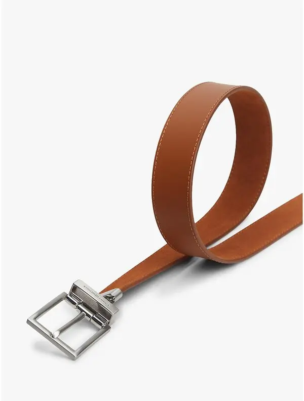 Tommy Hilfiger Reversible Leather Belt - Winter Cognac