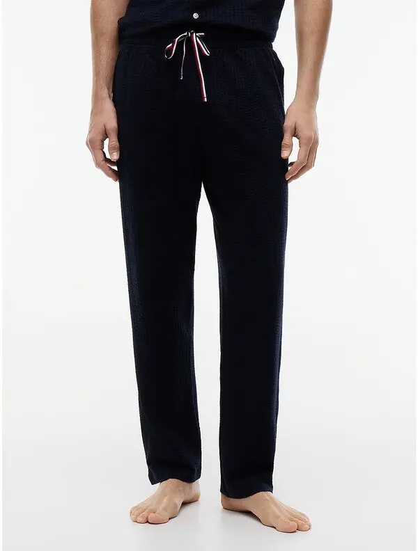 Tommy Hilfiger Seersucker Sleep Pant - Navy