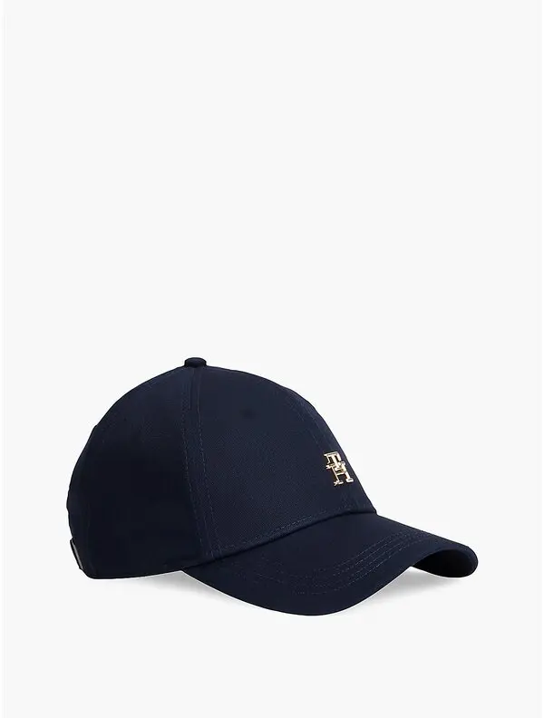 Tommy Hilfiger Monogram Logo Baseball Cap - Space Blue