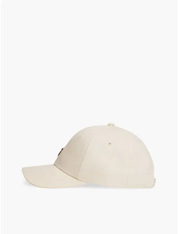 Tommy Hilfiger Monogram Logo Baseball Cap - Vanilla