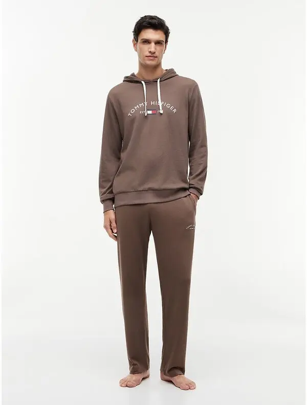 Tommy Hilfiger Logo Pique Sleep Hoodie