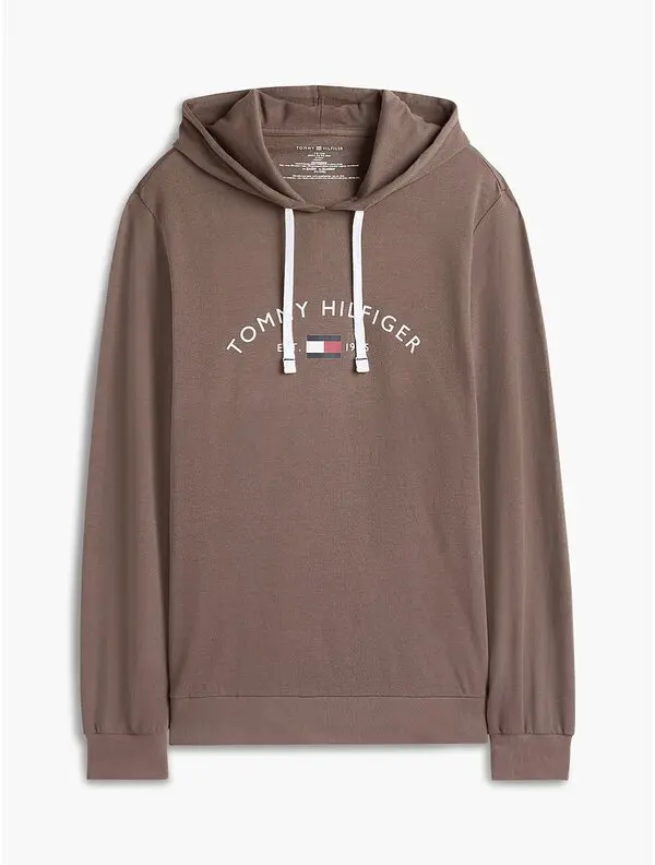Tommy Hilfiger Logo Pique Sleep Hoodie