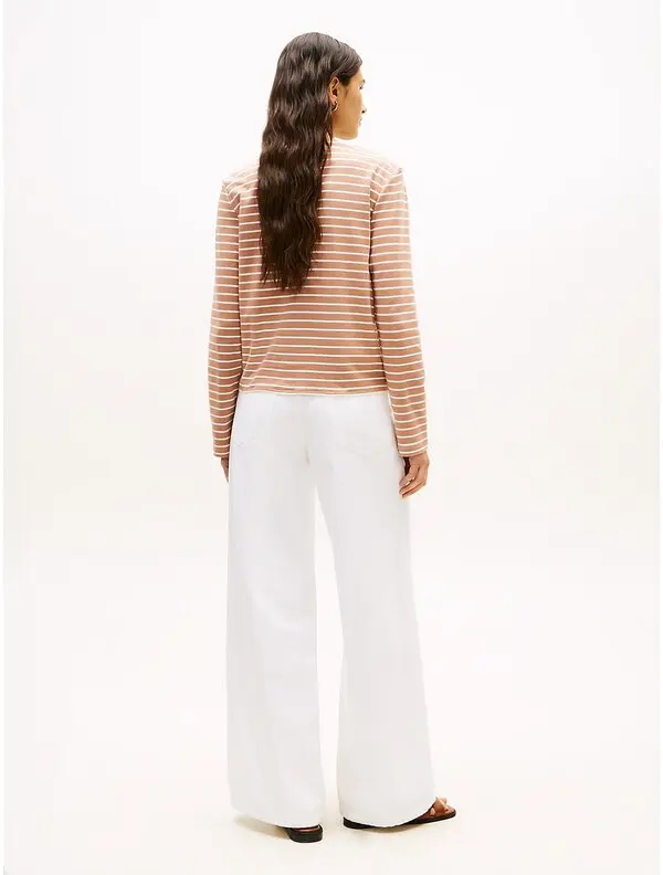 Tommy Hilfiger Striped Cotton Cardigan