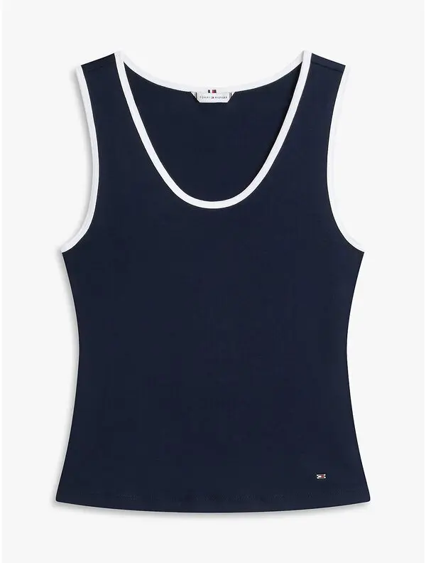 Tommy Hilfiger Ribbed V-neck Tank Top