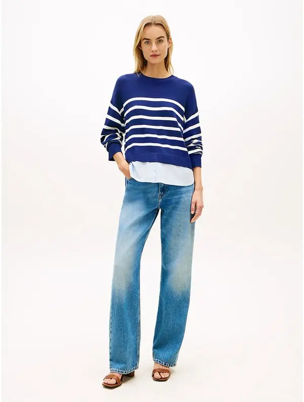 Tommy Hilfiger Striped Lightweight Sweater