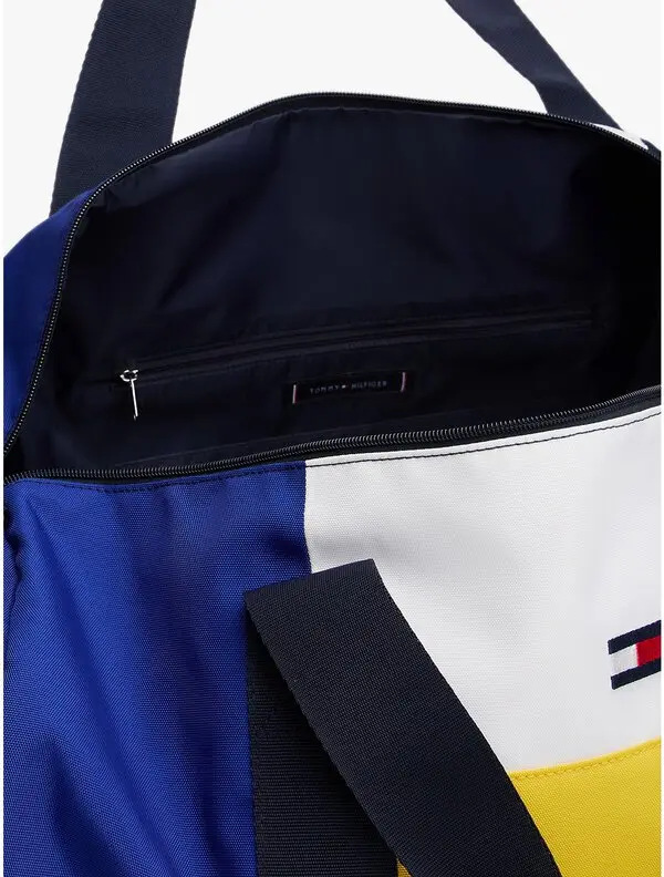 Tommy Hilfiger Water-resistant Colorblock Duffle Bag
