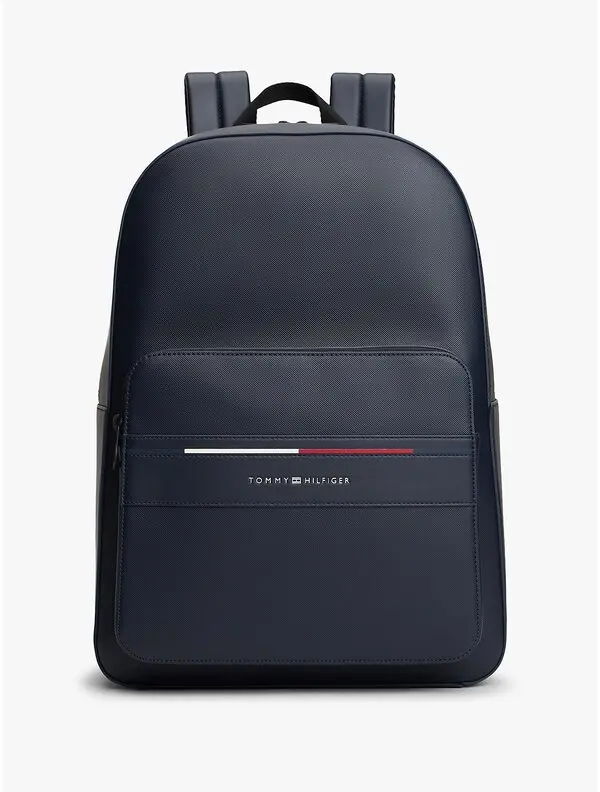 Tommy Hilfiger Signature Stripe Backpack - Space Blue