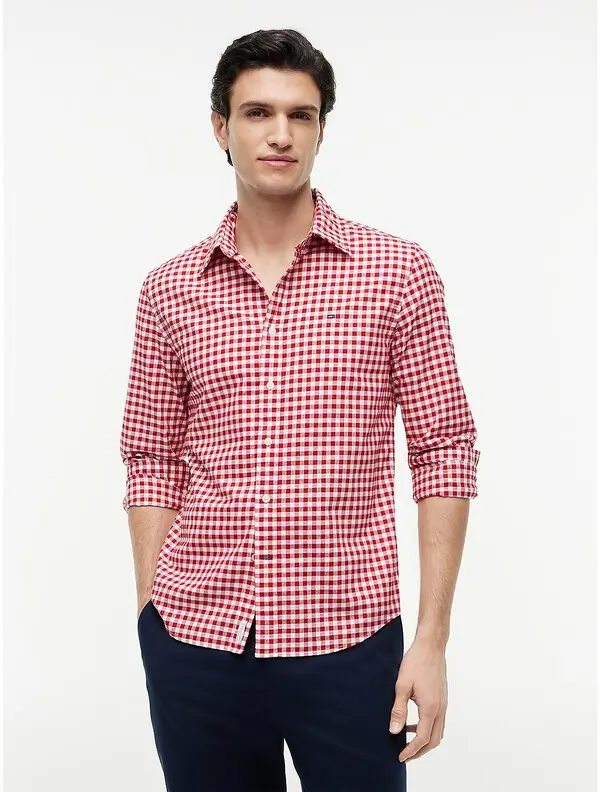 Tommy Hilfiger Regular Fit Gingham Oxford Shirt