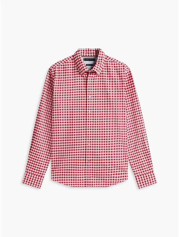 Tommy Hilfiger Regular Fit Gingham Oxford Shirt