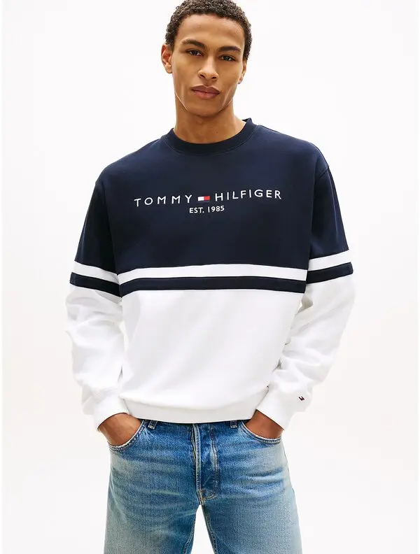 Tommy Hilfiger Colorblocked Logo Sweatshirt