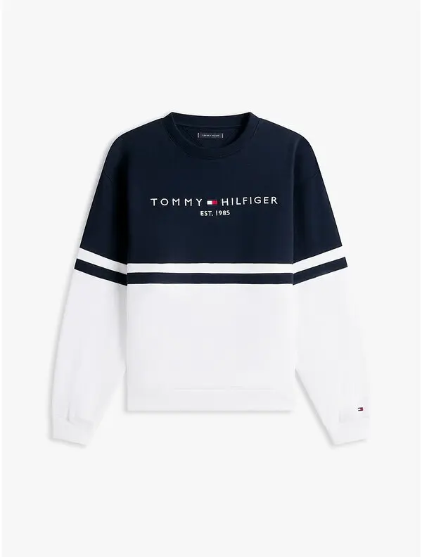 Tommy Hilfiger Colorblocked Logo Sweatshirt