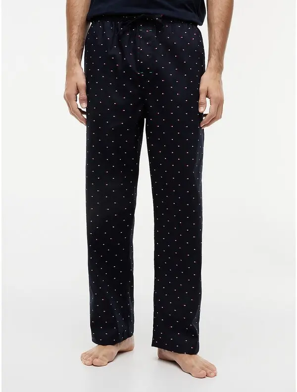 Tommy Hilfiger Printed Sleep Pant Navy - New Blue