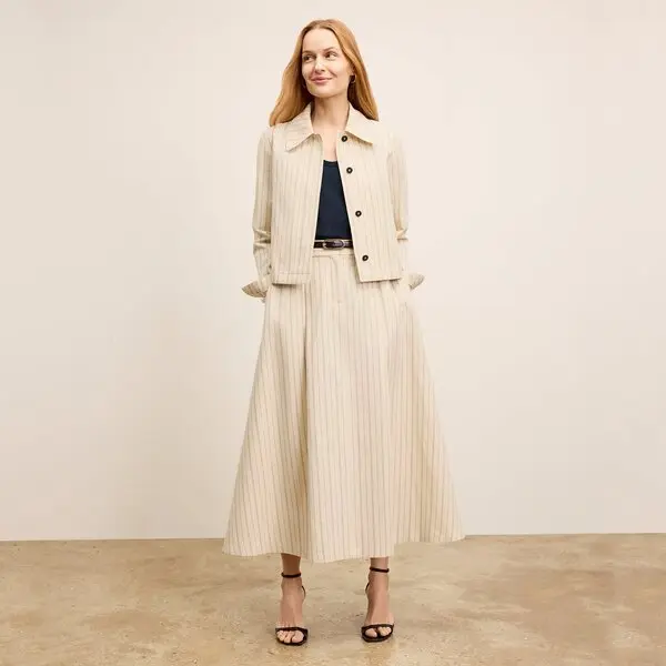 M.M.LAFLEUR The Nicky Jacket Breeze Stripe