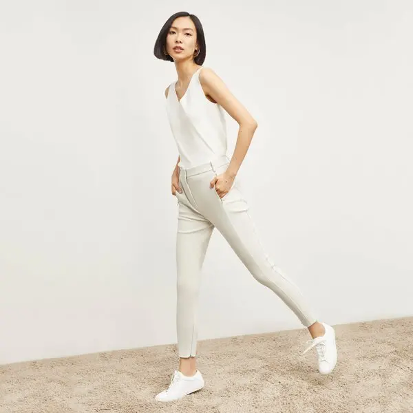 M.M.LAFLEUR Curie Skinny Power Stretch Pants - One-color