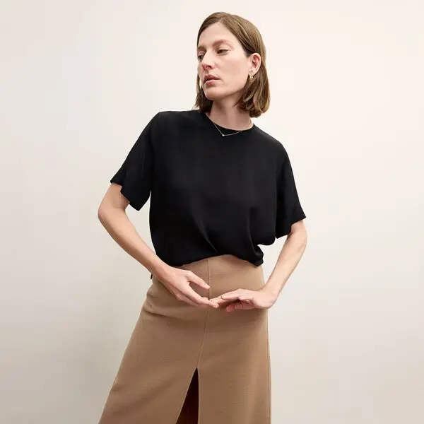 M.M.LAFLEUR The Annika Washable Silk Top