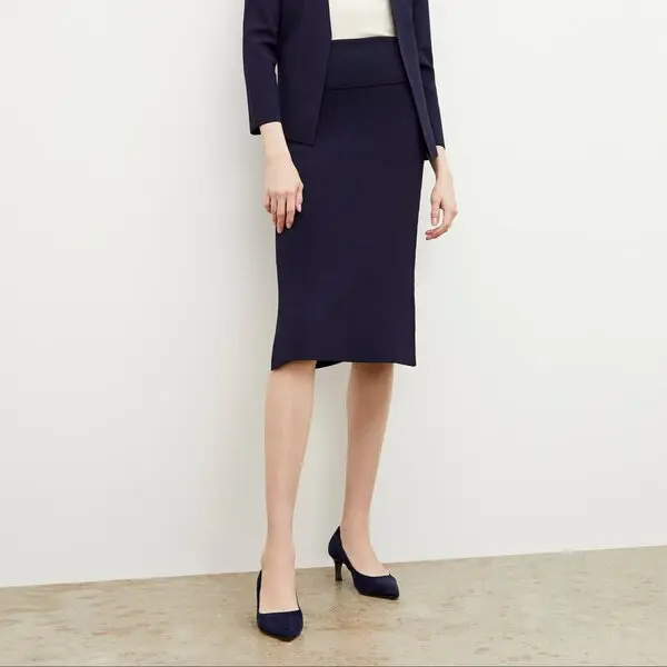 M.M.LAFLEUR The Harlem Knit Pencil Skirt