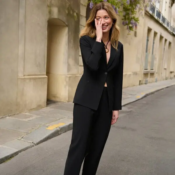 M.M.LAFLEUR Moreland Travel Blazer - Black