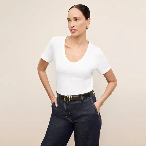 M.M.LAFLEUR Kenya Organic Slub Cotton T-shirt