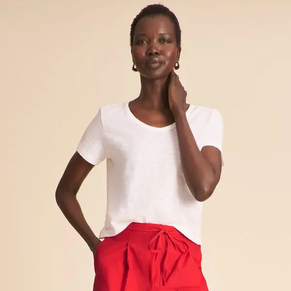 M.M.LAFLEUR Kenya T-shirt - White