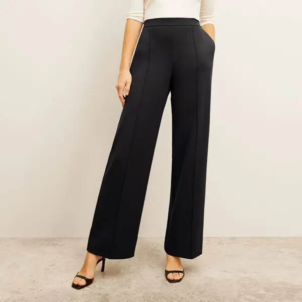 M.M.LAFLEUR Jordan Wide-leg Trousers