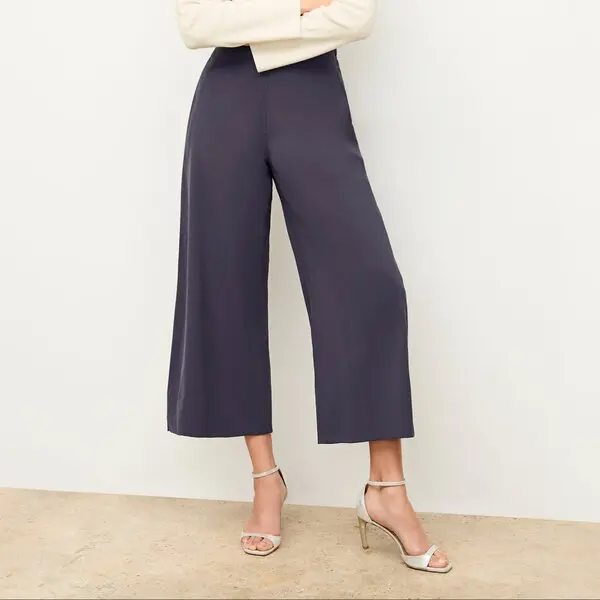M.M.LAFLEUR Elena Travel Culottes In Origami Tech - One-color