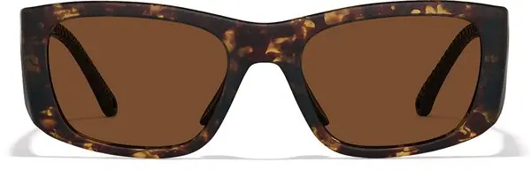 Zenni Sporty Rectangle Full Rim Eyeglasses With Security Strap - Tortoiseshell