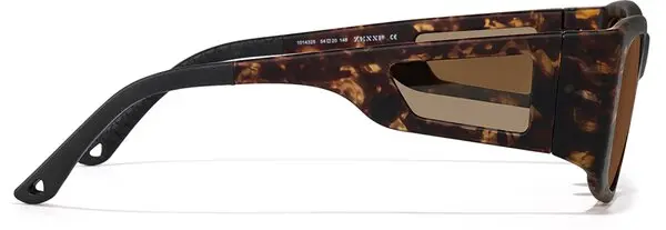 Zenni Sporty Rectangle Full Rim Eyeglasses With Security Strap - Tortoiseshell