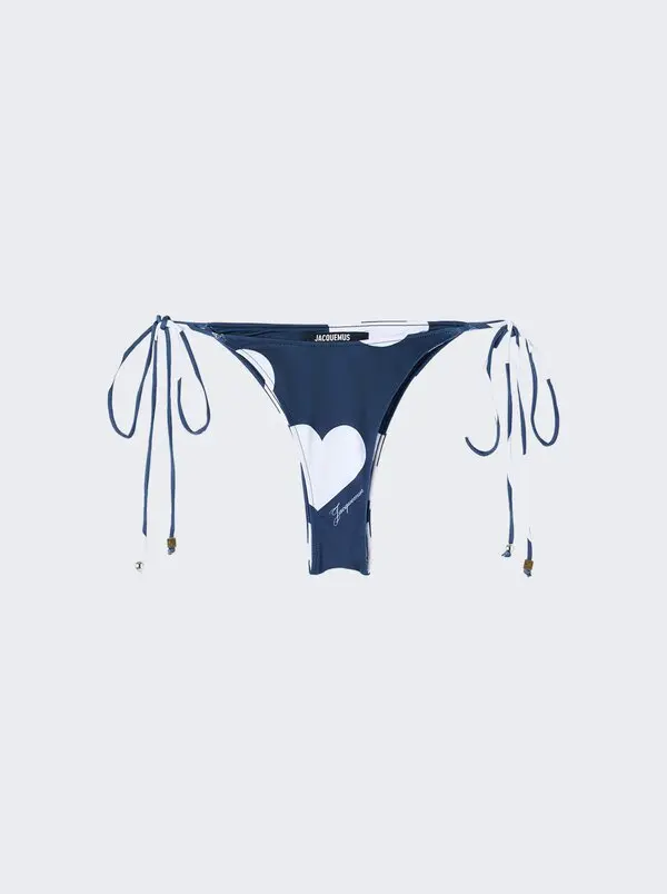 Jacquemus Triangle Bikini Bottom - Navy